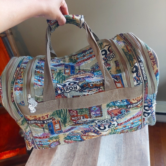 Pioneer Express | Bags | Vintage Pioneer Express Route 66 Cloth ...